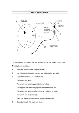 Reproduction eggs and sperm | DOC