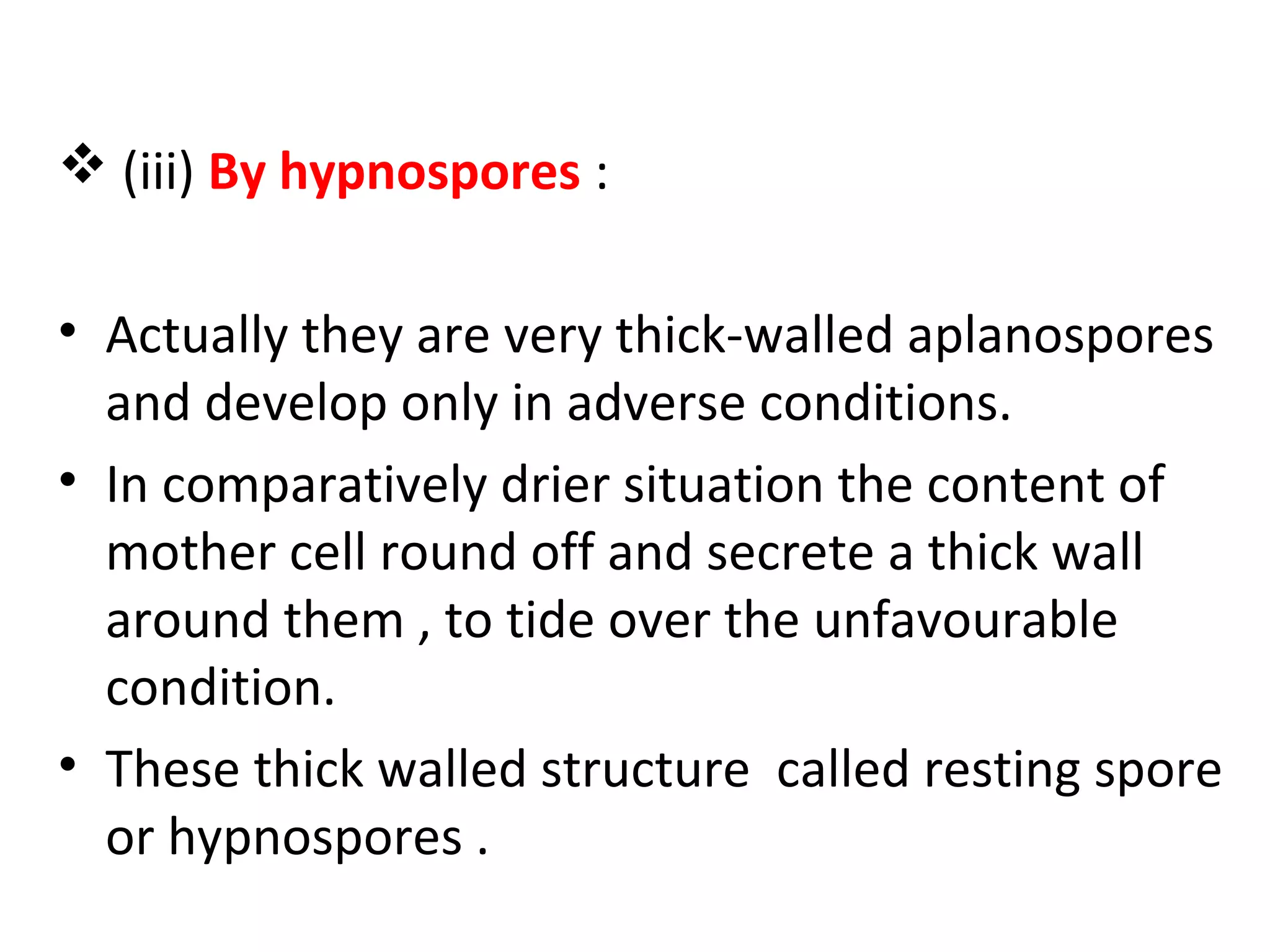 Reproduction in algae........ | PPT