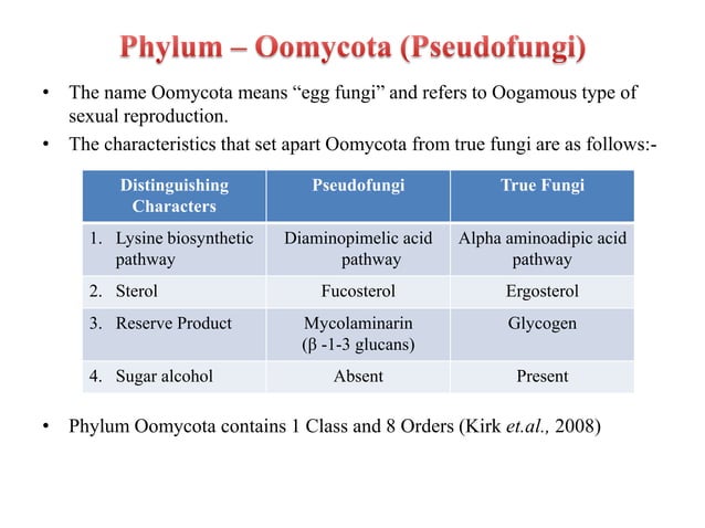 Reproduction in chromista | PPTX