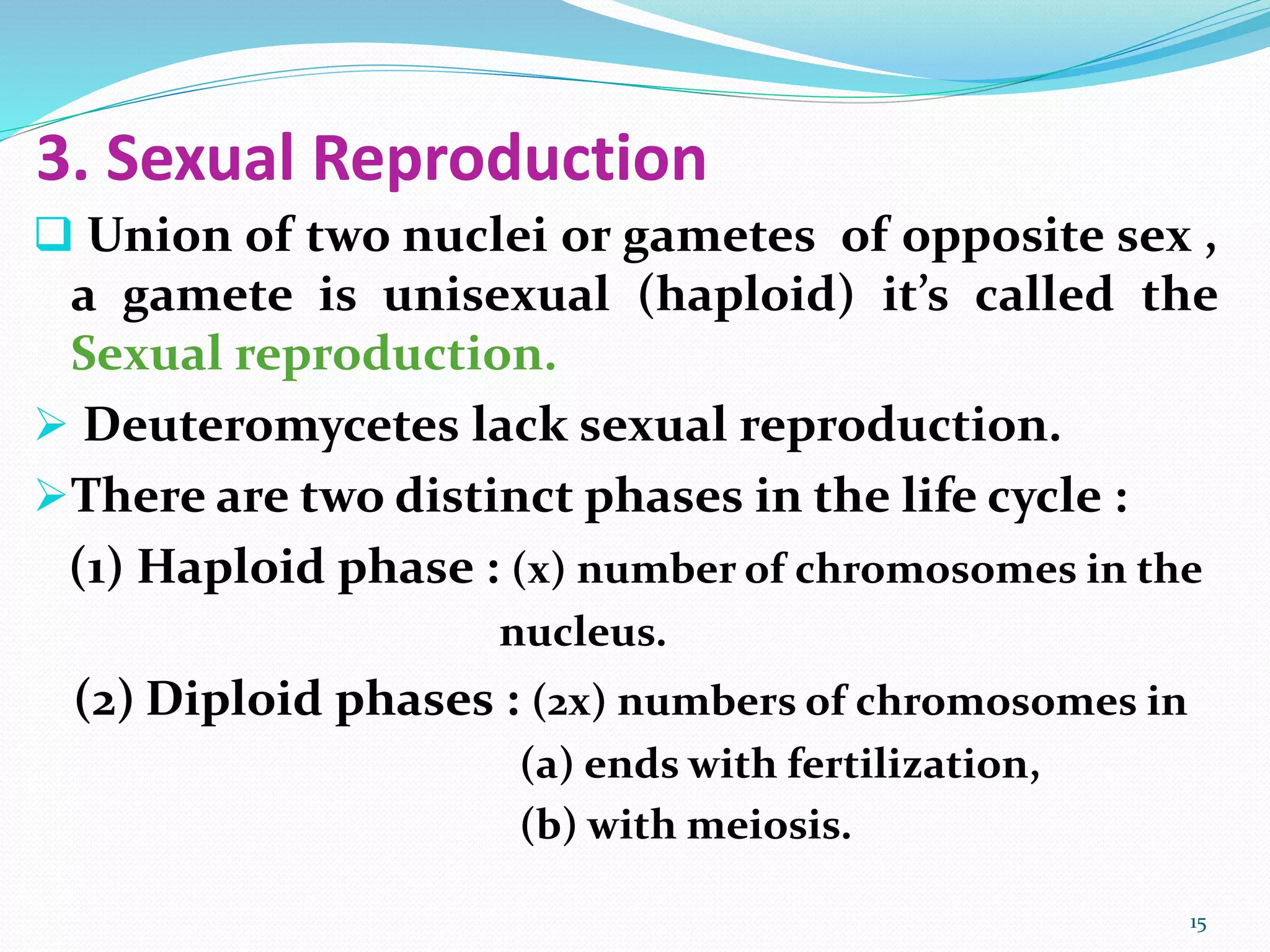 Reproduction in fungi | PPTX