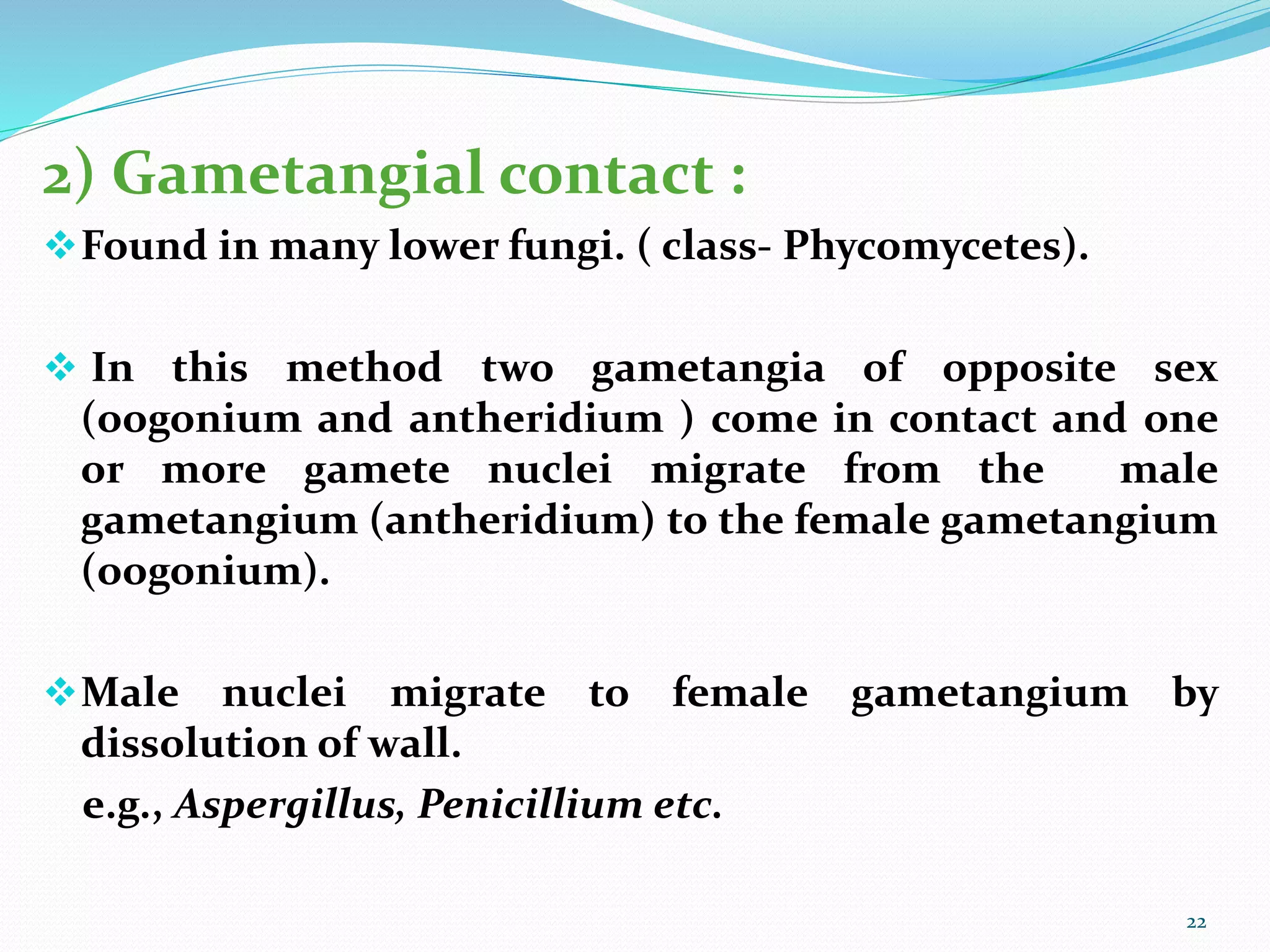 Reproduction in fungi | PPTX