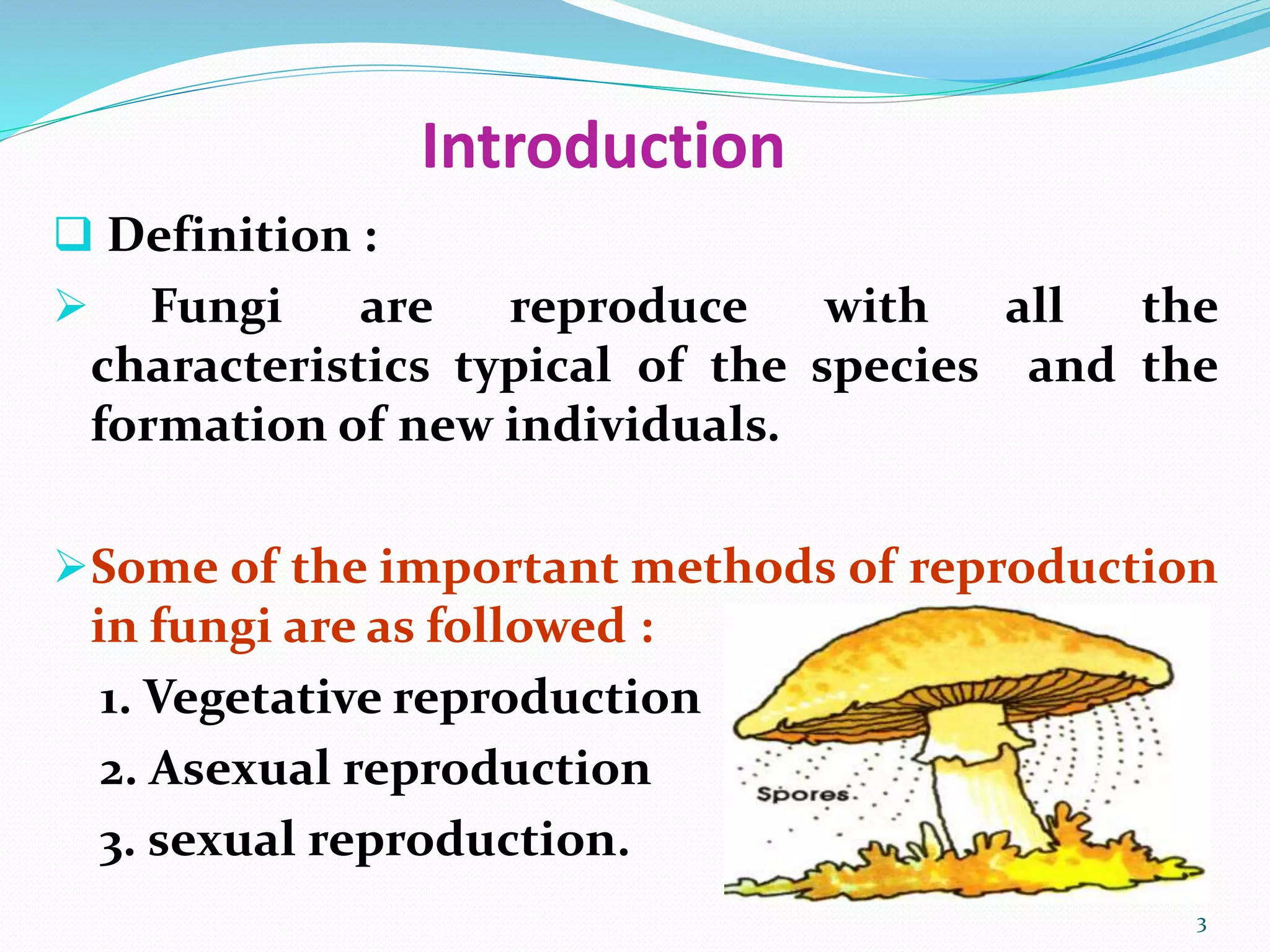 Reproduction in fungi | PPTX