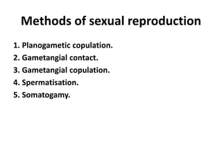 Reproduction in fungi | PPTX