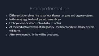 Reproduction in humans | PPTX