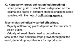 Reproduction in lower and higher plants | PPTX