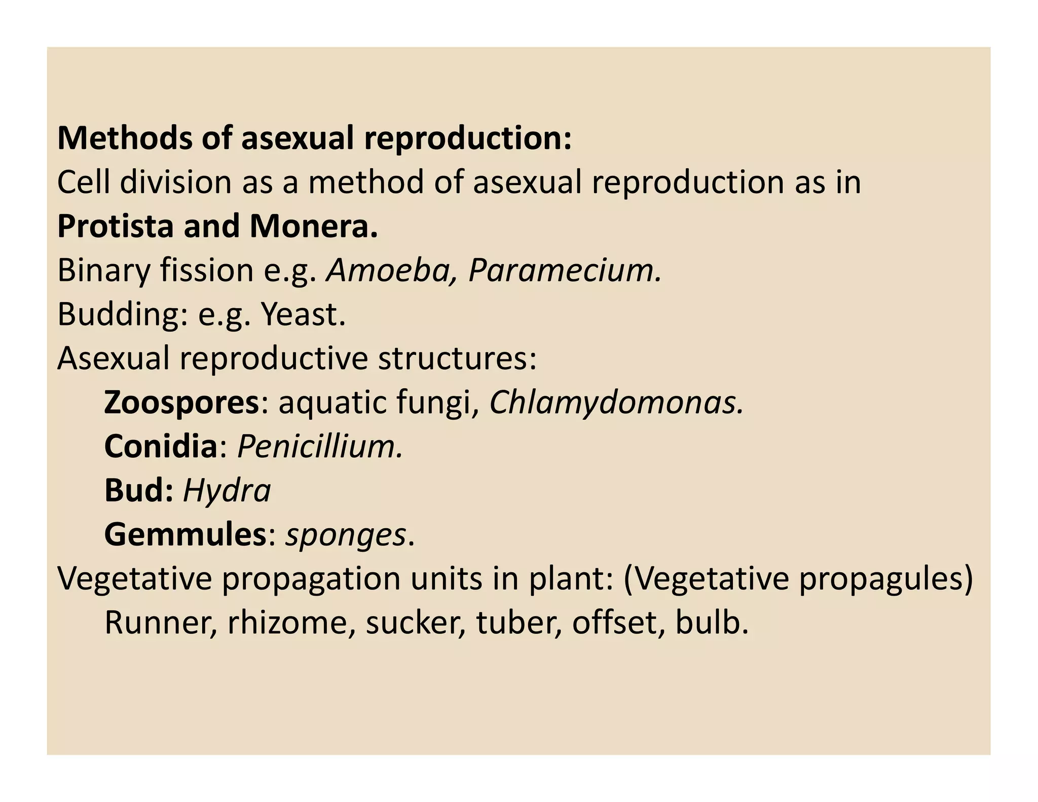Reproduction in organisms. | PPT