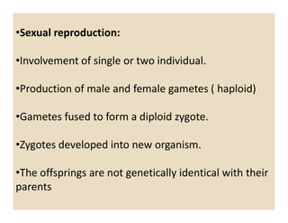 Reproduction in organisms. | PPT