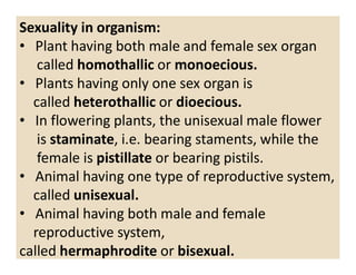 Reproduction in organisms. | PPT