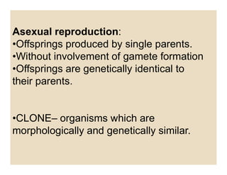 Reproduction in organisms. | PPT