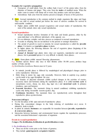 Reproduction in Organisms | DOCX