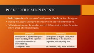 Reproduction in organisms | PPTX