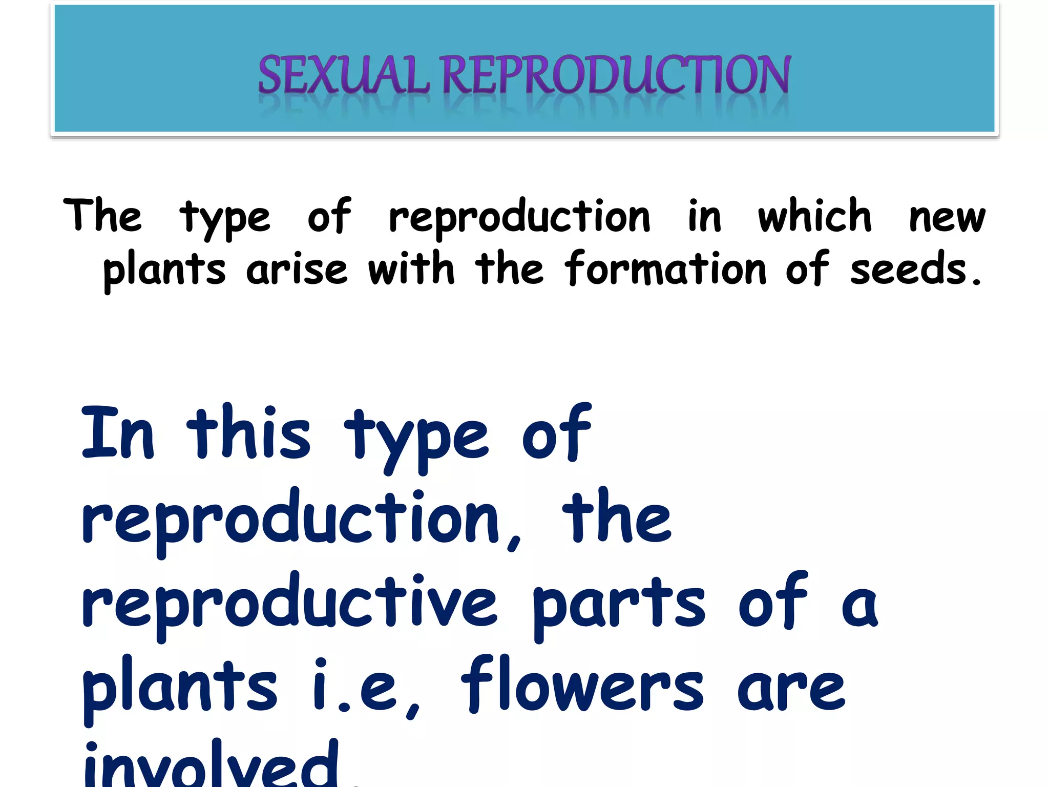 Reproduction in plants | PPTX