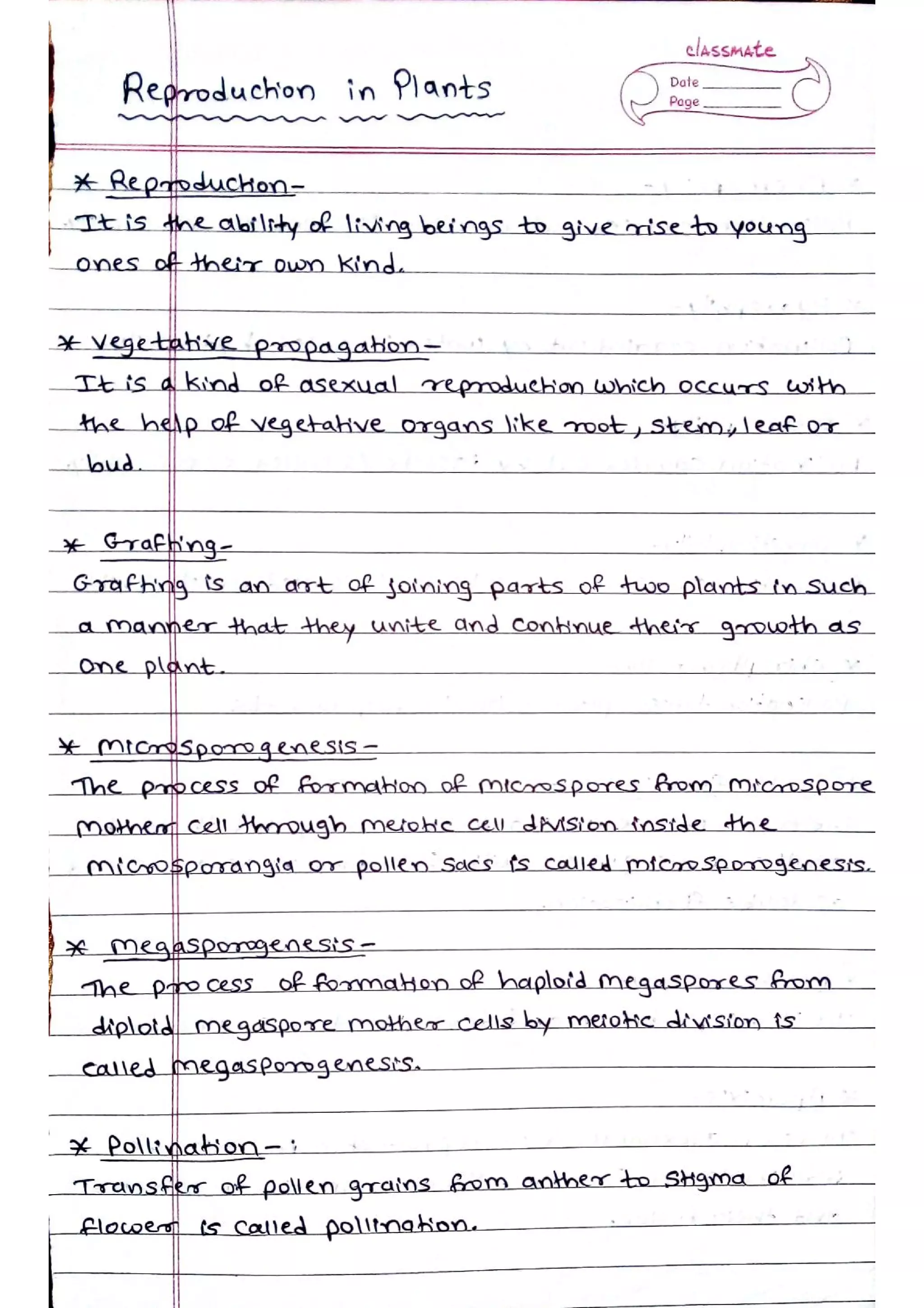Reproduction in Plants | PDF