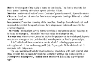 Structure of anther, study of process of Microsporogenesis. | PPTX