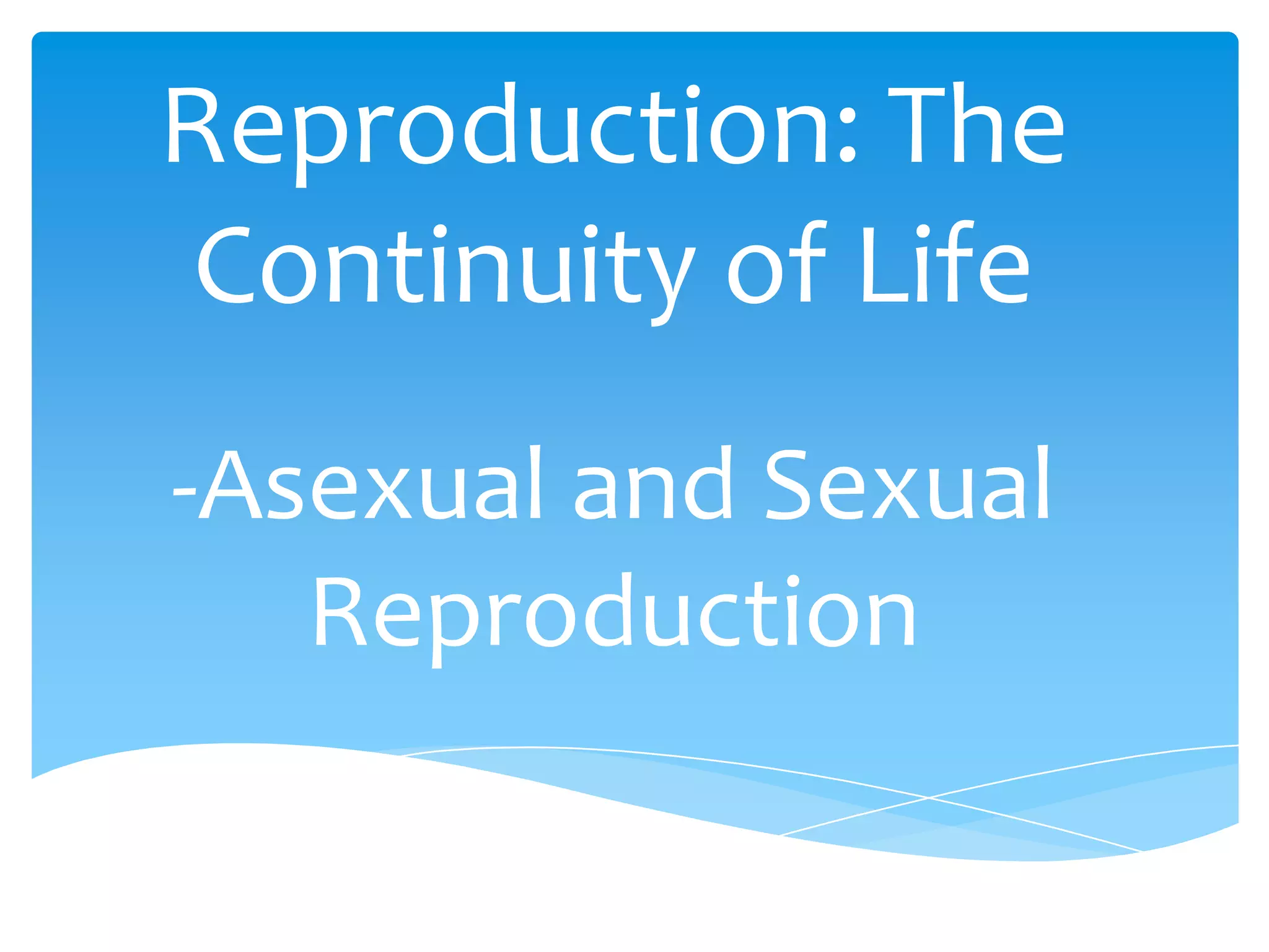 Reproduction intro | PPTX