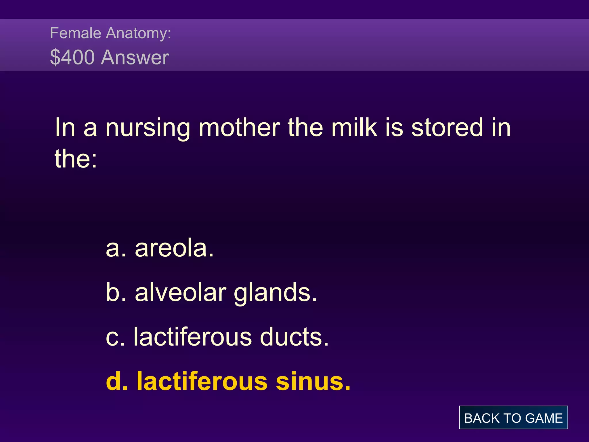 Reproduction jeopardy | PPT