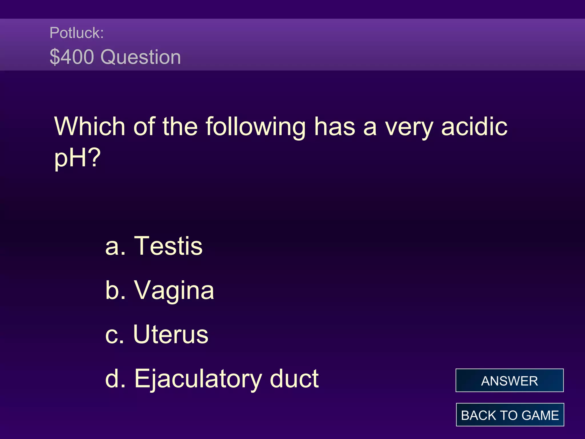 Reproduction jeopardy | PPT