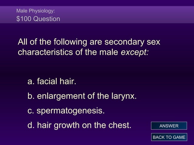 Reproduction jeopardy | PPT