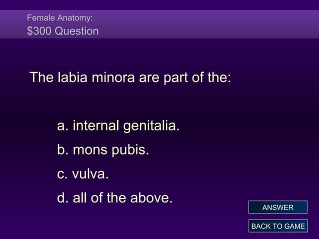 Reproduction jeopardy | PPT