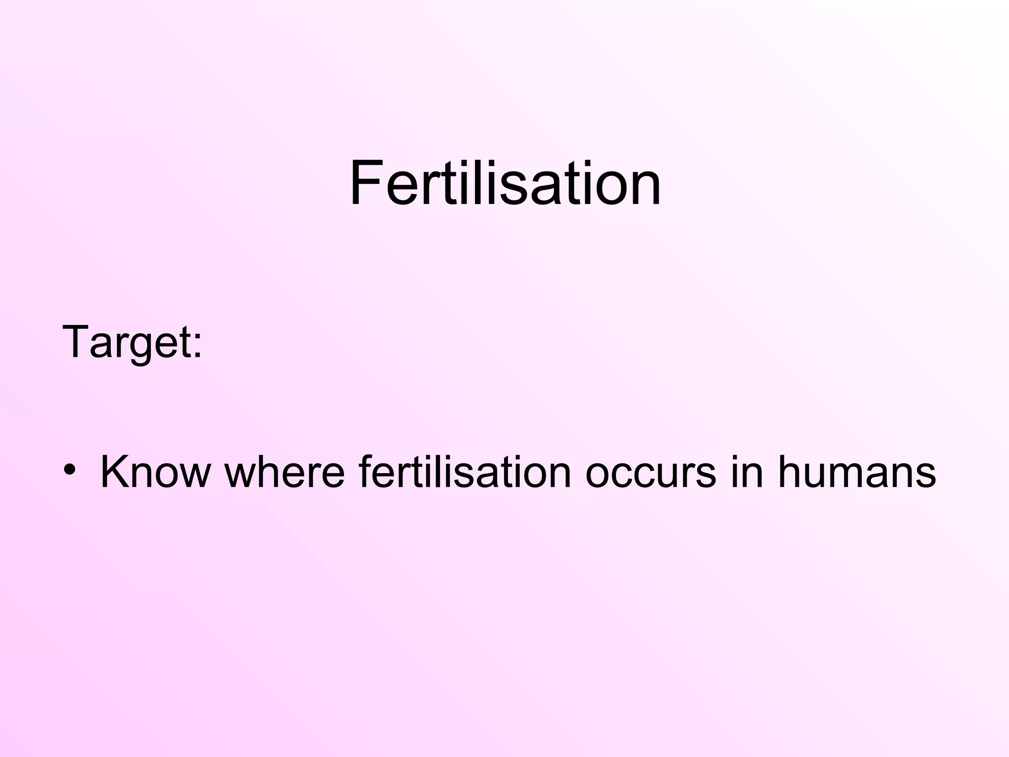 Human reproduction lesson 3 | PPT