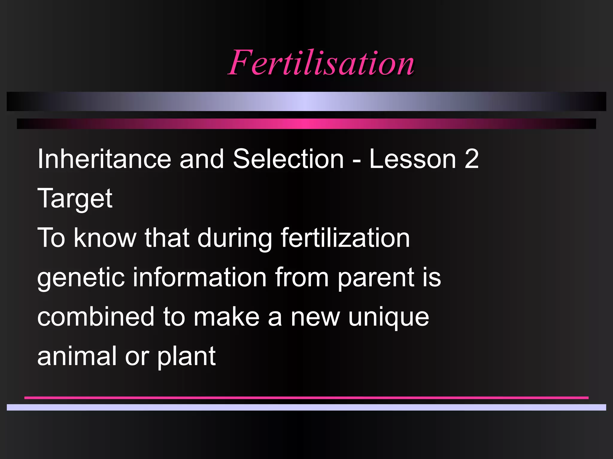 Human reproduction lesson 8 | PPT