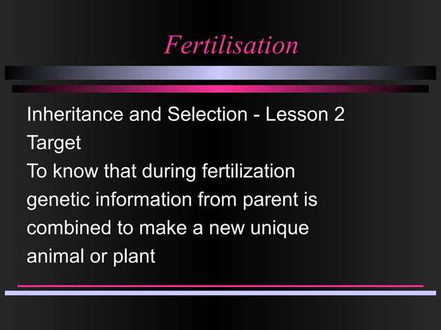 Human reproduction lesson 8 | PPT