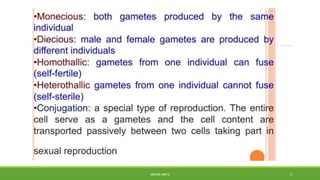 Reproduction & Life cycle of micro and macro algae | PPT