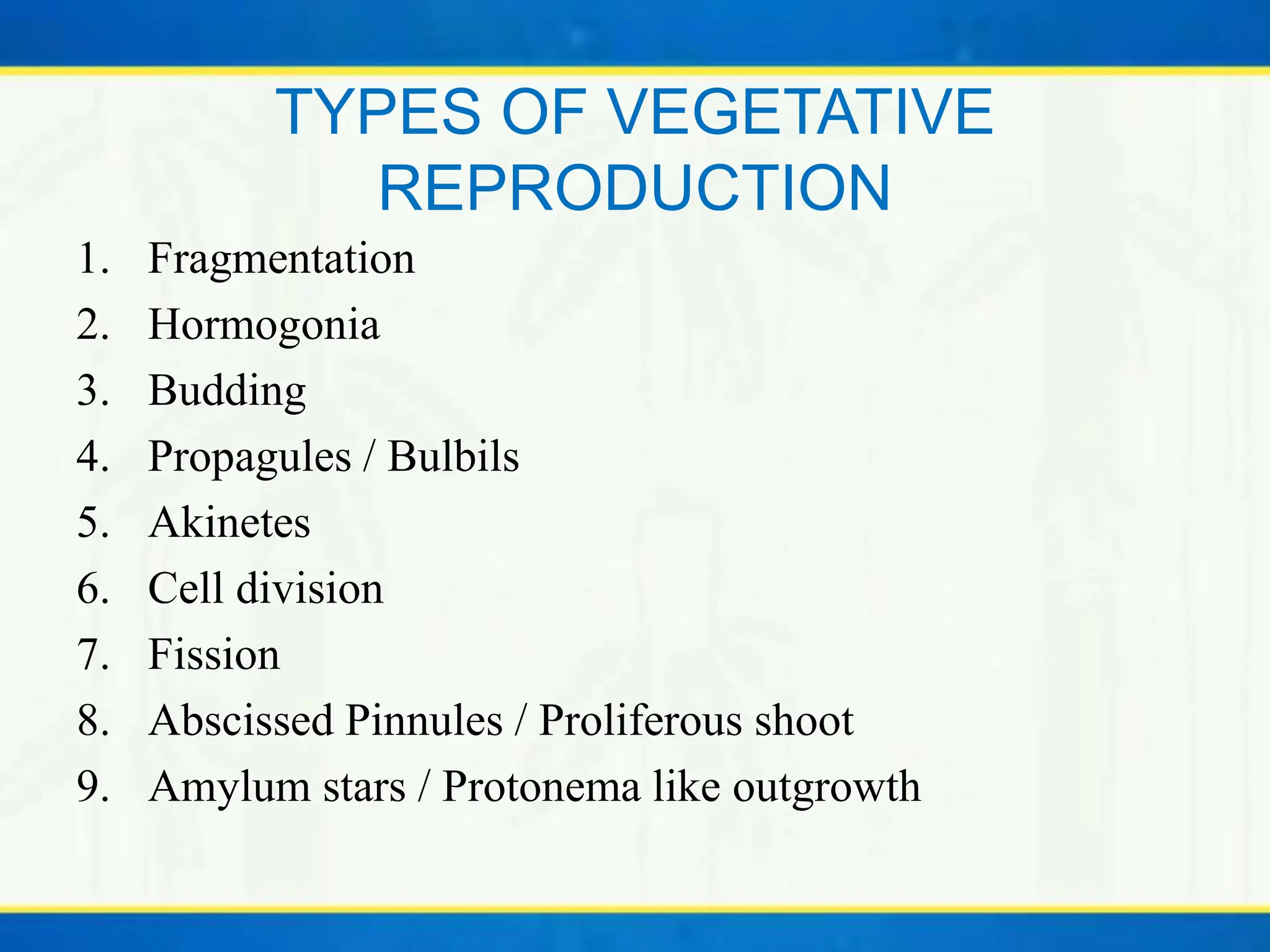 Reproduction of Algae | Vegetative, Asexual & Sexual reproduction | PPTX