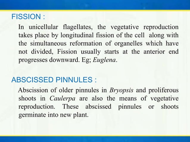 Reproduction of Algae | Vegetative, Asexual & Sexual reproduction | PPTX
