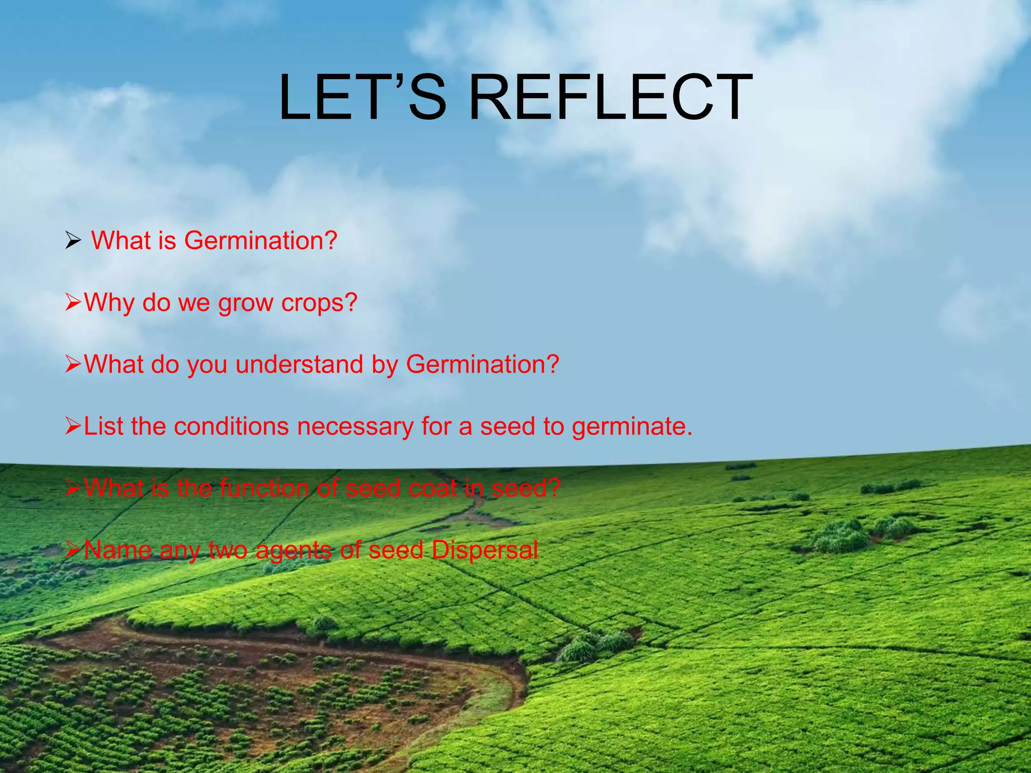 Reproduction in plants for grade 5 | PPT