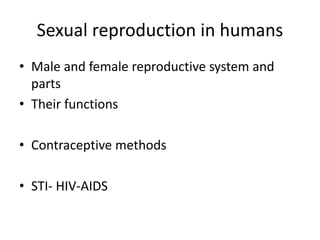 Reproduction review lesson | PPTX