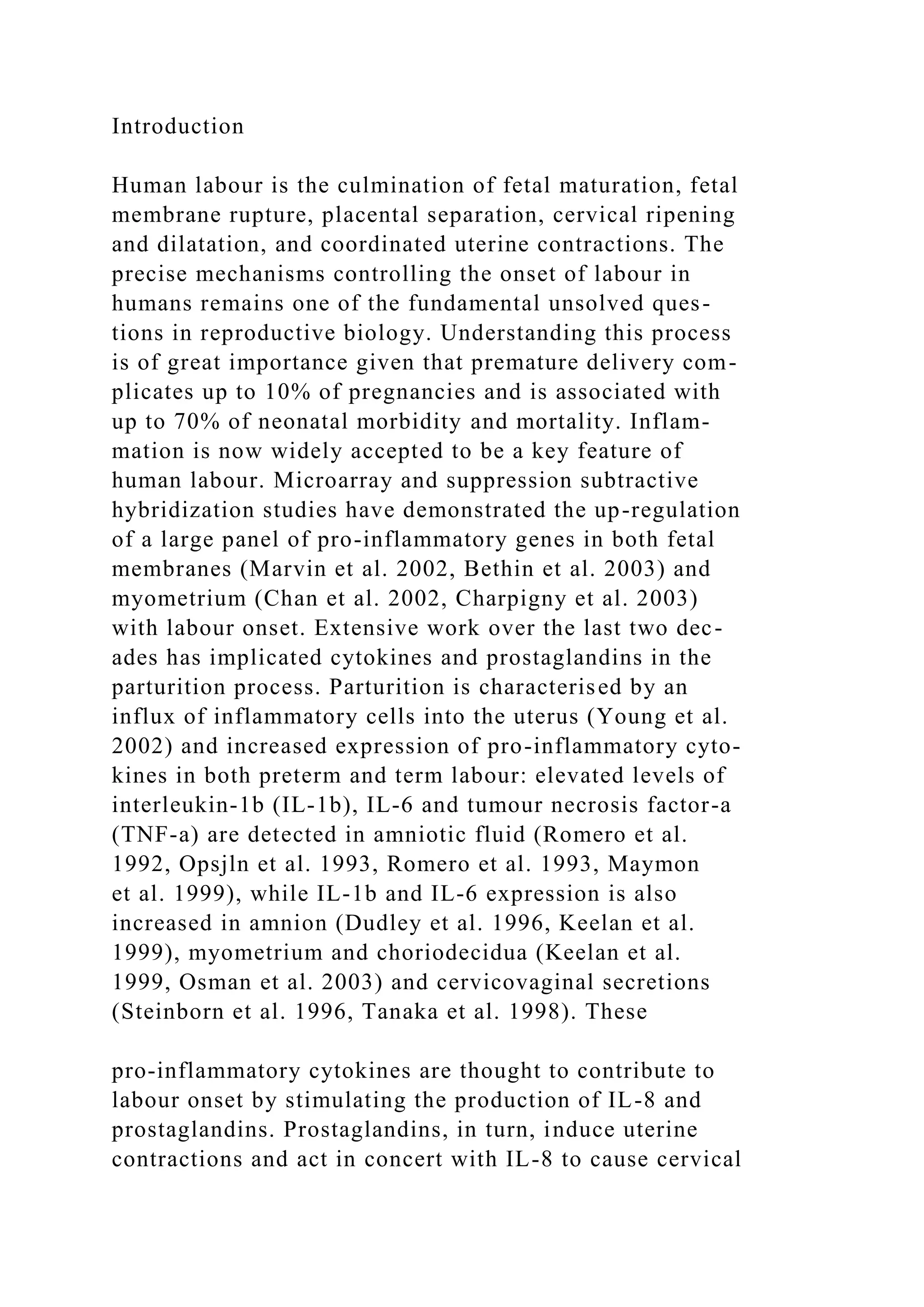 REPRODUCTIONREVIEWThe role of nuclear factor kappa B in hu.docx