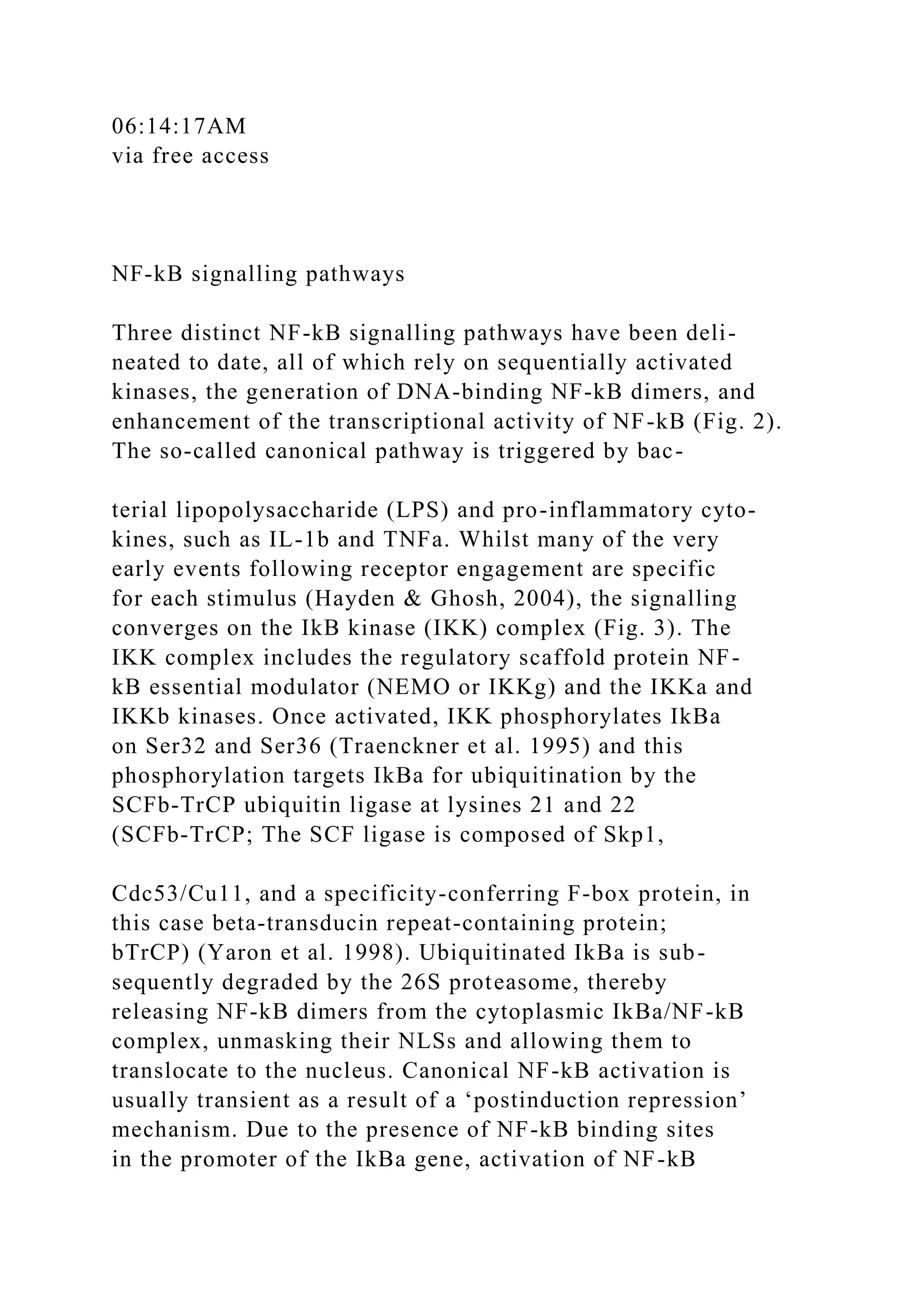 REPRODUCTIONREVIEWThe role of nuclear factor kappa B in hu.docx