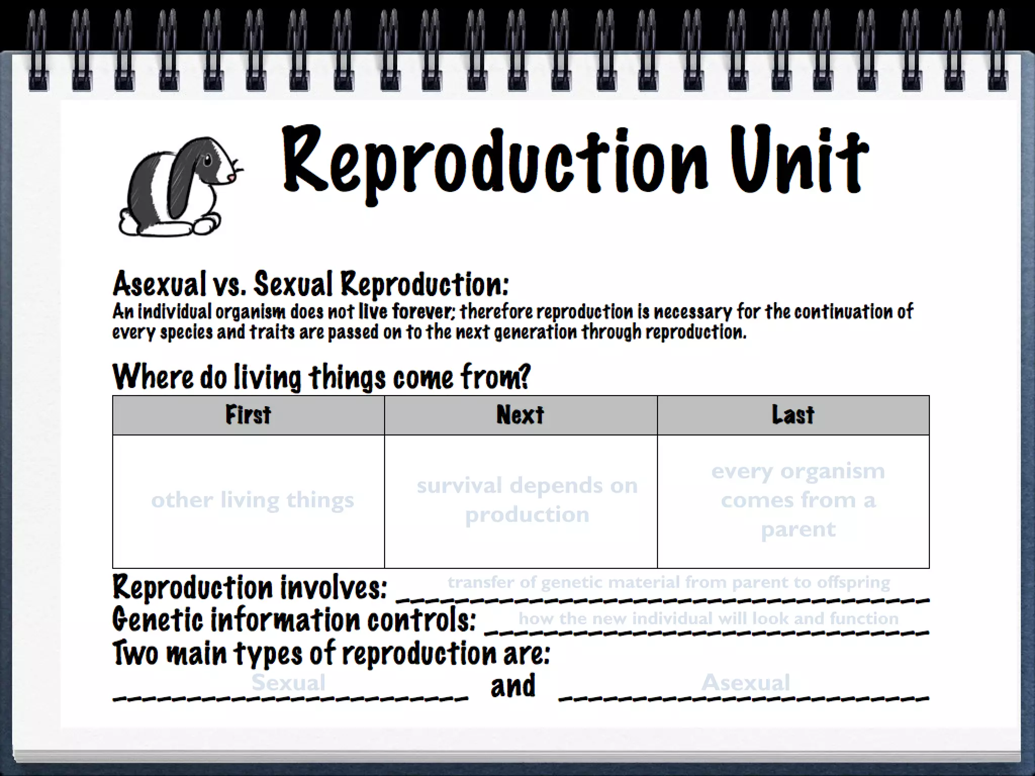 Reproduction unit | PPT