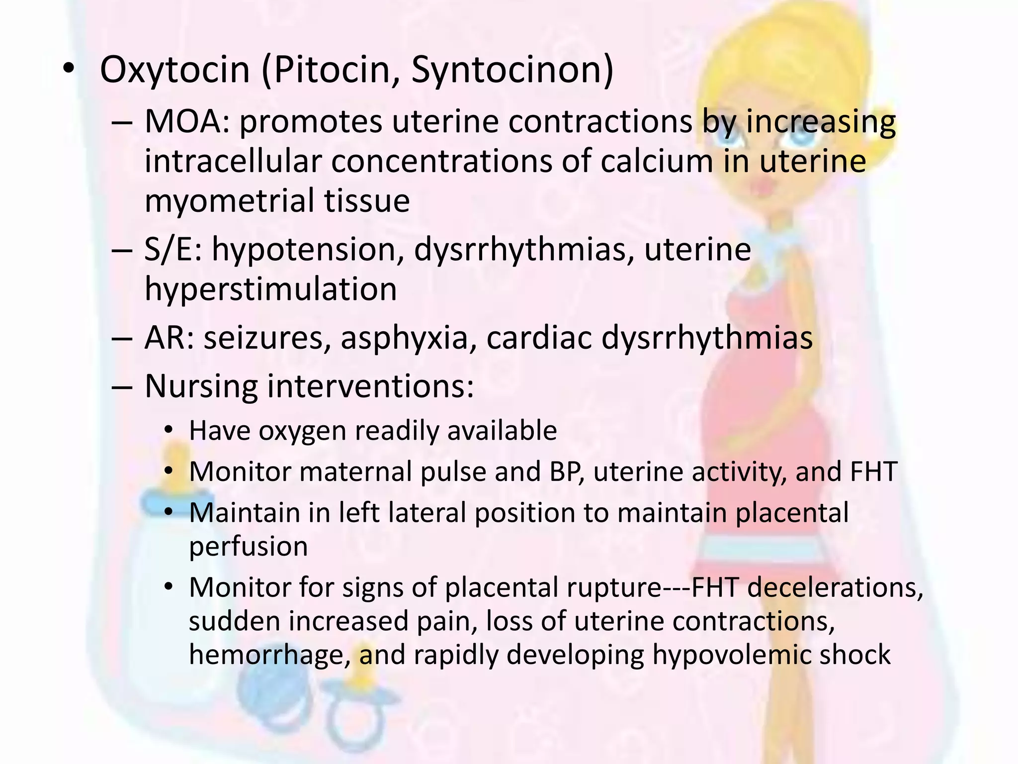 Reproductive System Drugs | PPTX