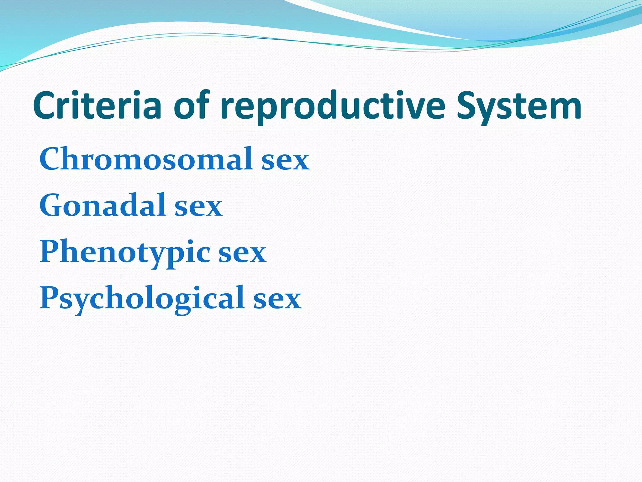 Reproductive System Male and female | PPTX