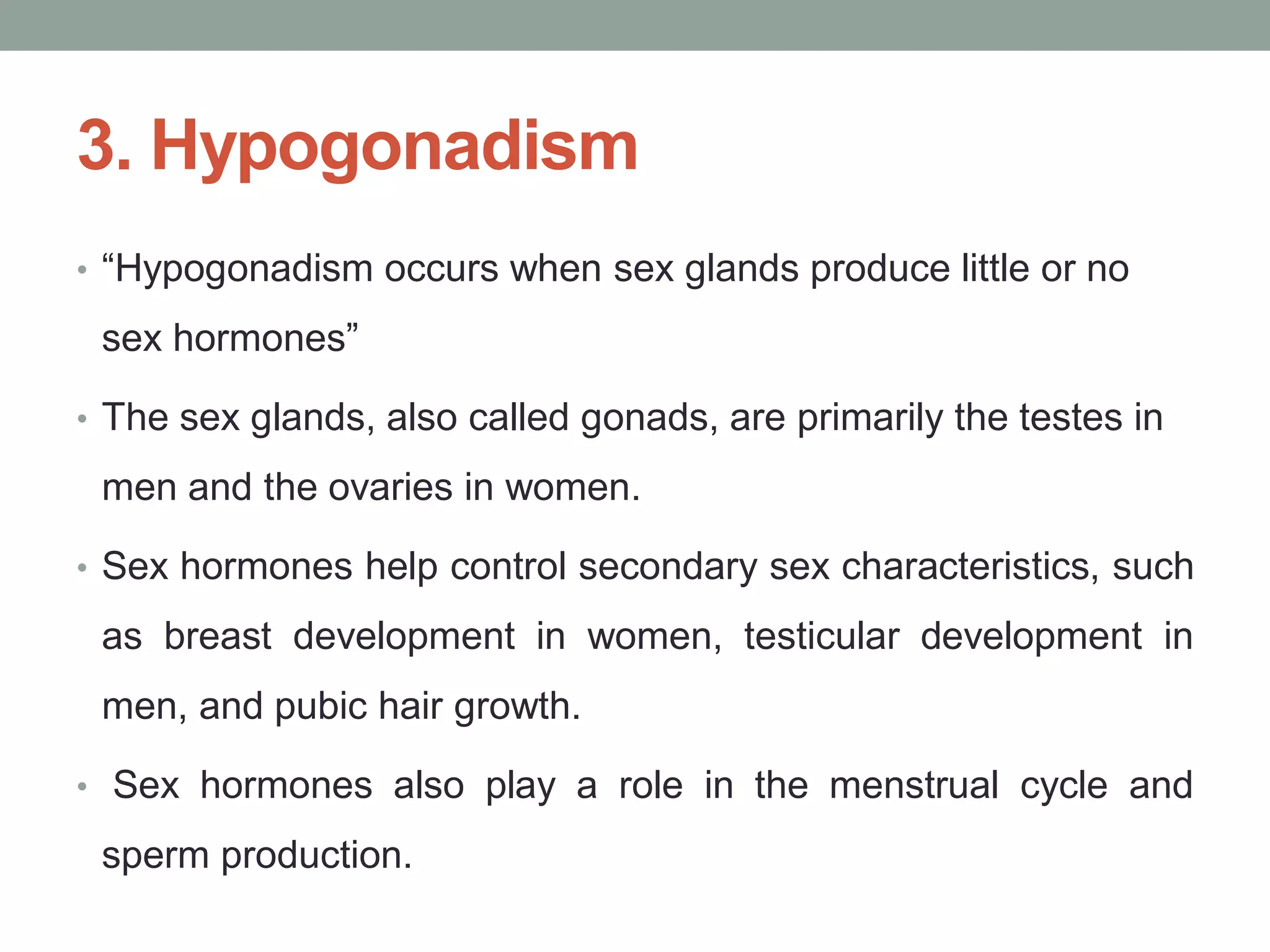 Sex Hormone Disorders Pathophysiology Pdf
