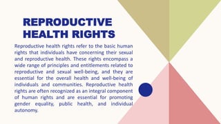 Reproductive-health-rights for gen soc | PPT