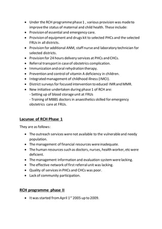 reproductive and child health.docx | Reproductive Health | Diseases and ...