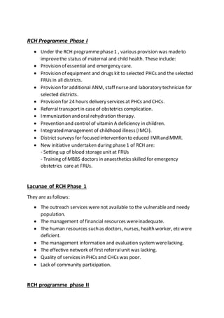 reproductive and child health.docx | Reproductive Health | Diseases and ...