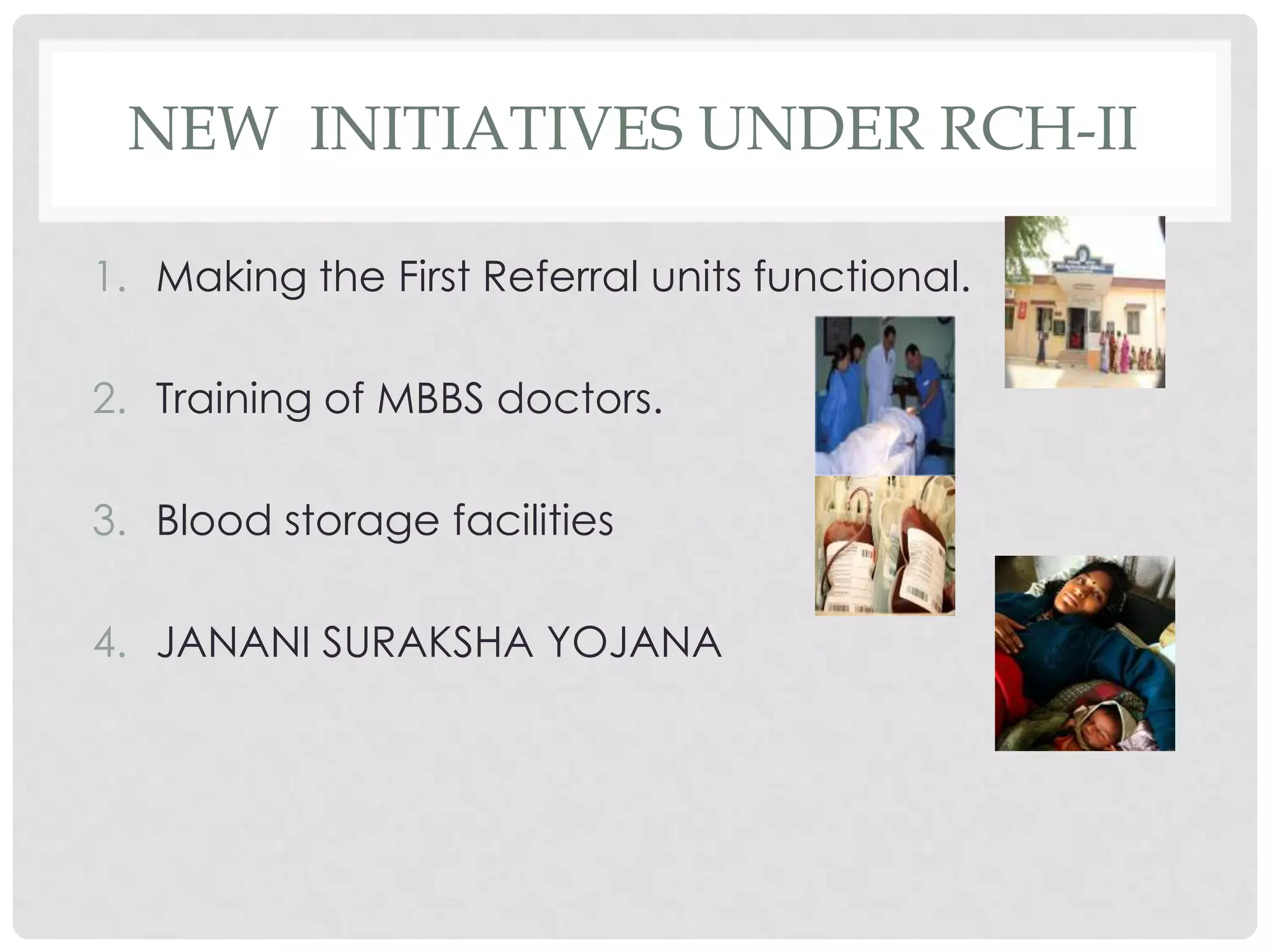 Reproductive and child health phase II | PPTX