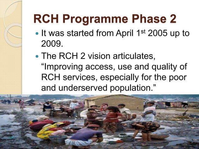 Reproductive and child health program | PPTX | Reproductive Health ...