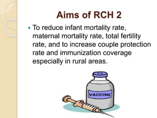 Reproductive and child health program | PPTX