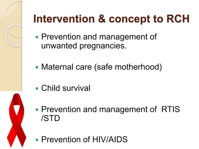 Reproductive and child health program | PPTX | Reproductive Health ...