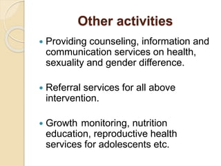 Reproductive and child health program | PPTX