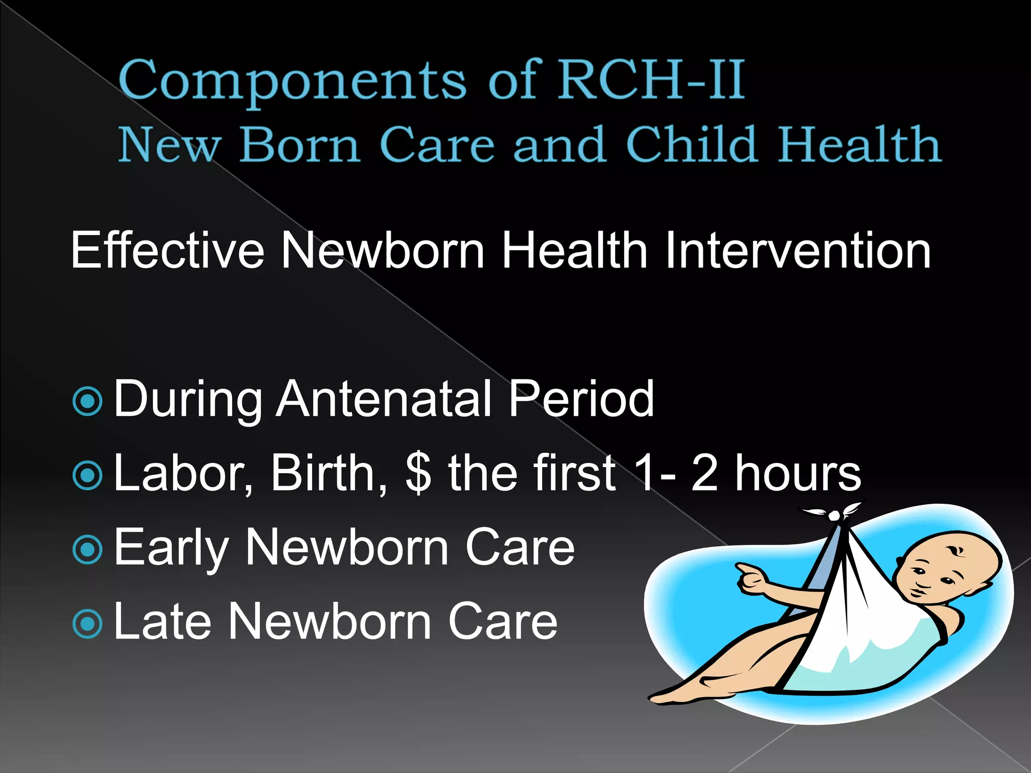 Reproductive and child health programme | PPTX