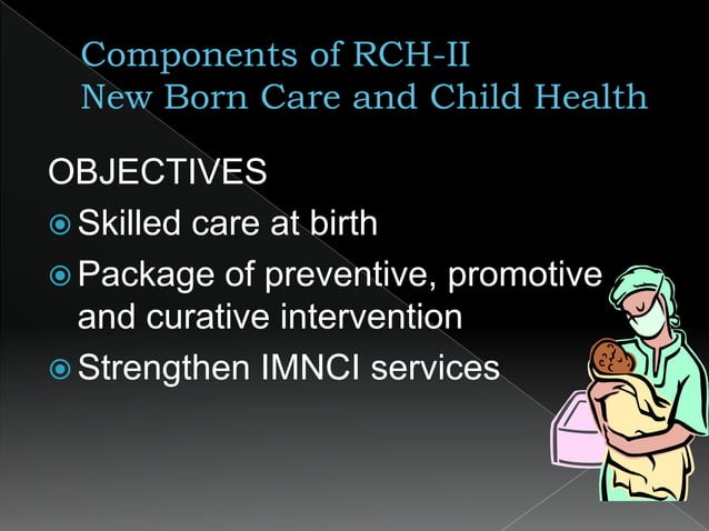 Reproductive and child health programme | PPTX