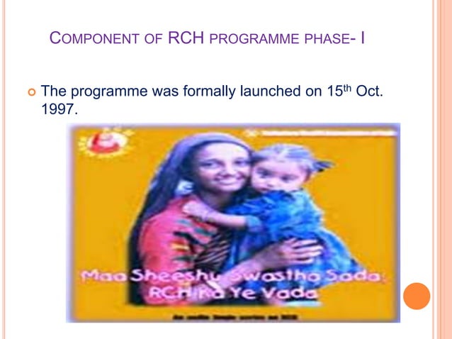 Reproductive and child health programme vinod | PPT