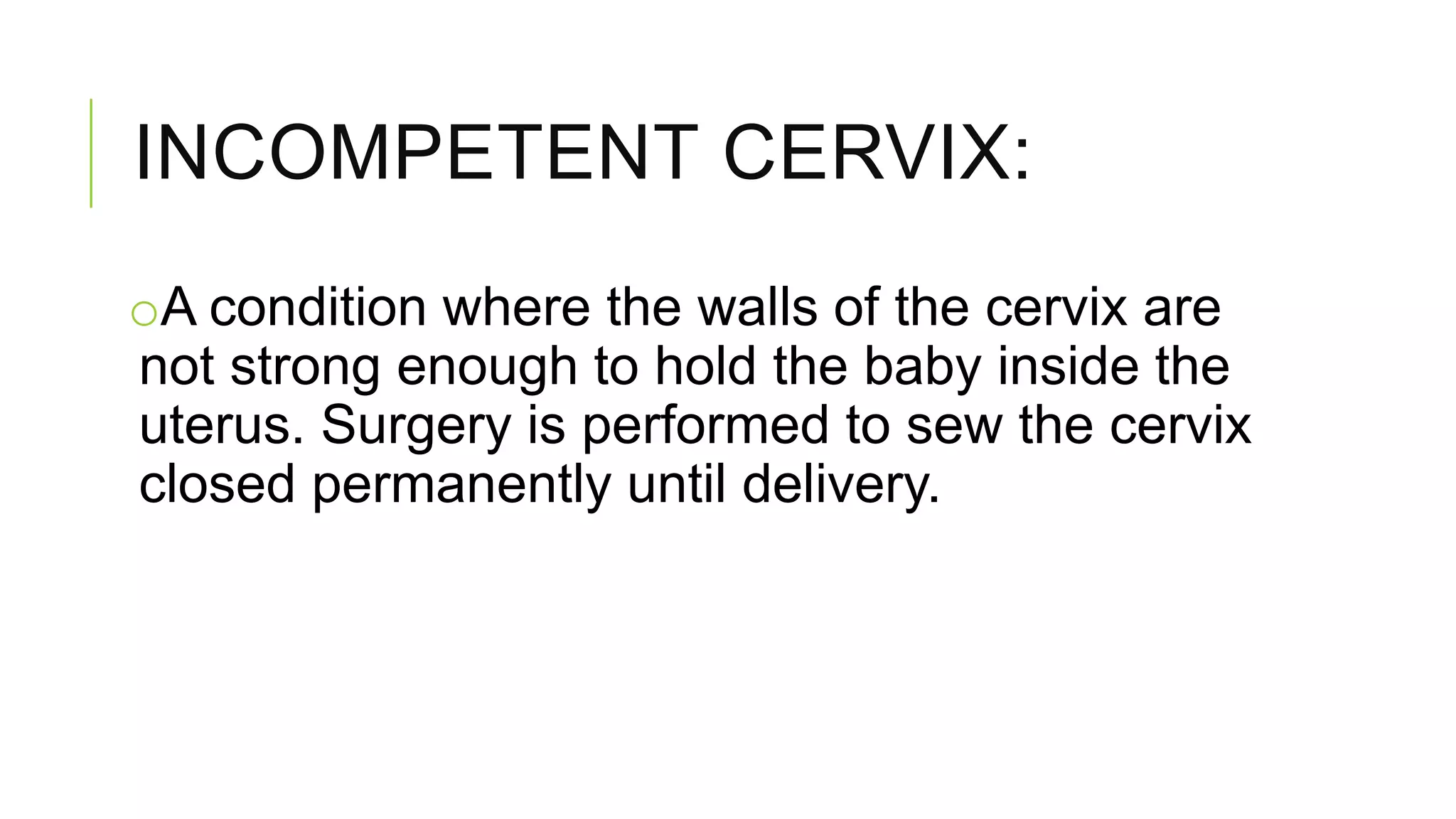Reproductive and pregnancy complications | PPT