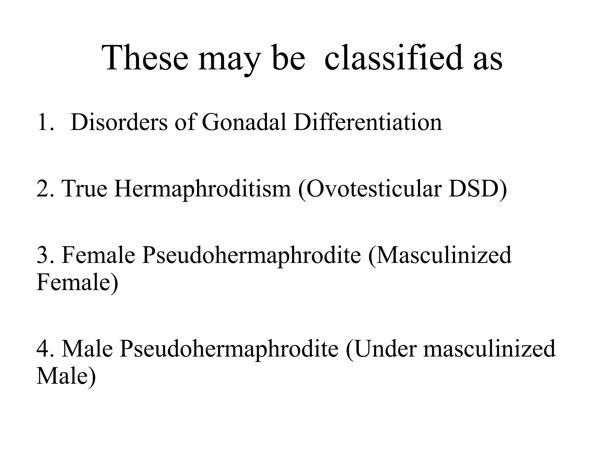 Sexual Differentiation During Development and Gonadal Dysgenesis | PPTX